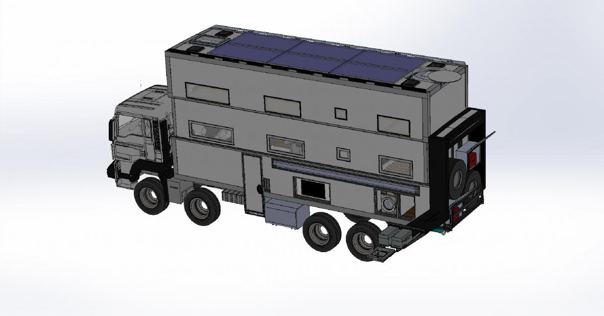 SLRV Commander 8x8 Expedition Vehicle