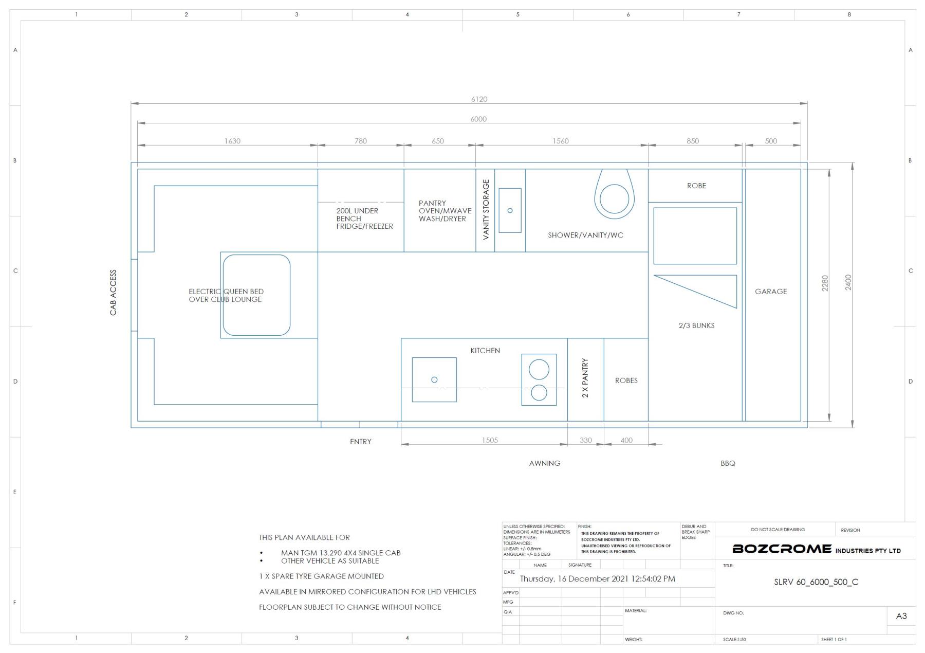 Commander 4x4 | Luxury 4x4 Motorhome | SLRV Expedition Vehicles