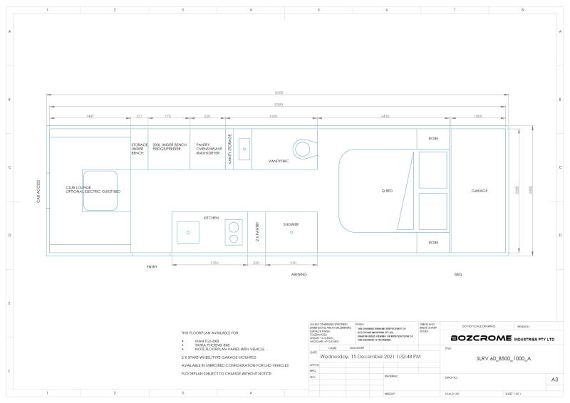 SLRV Commander 8x8 Expedition Vehicle