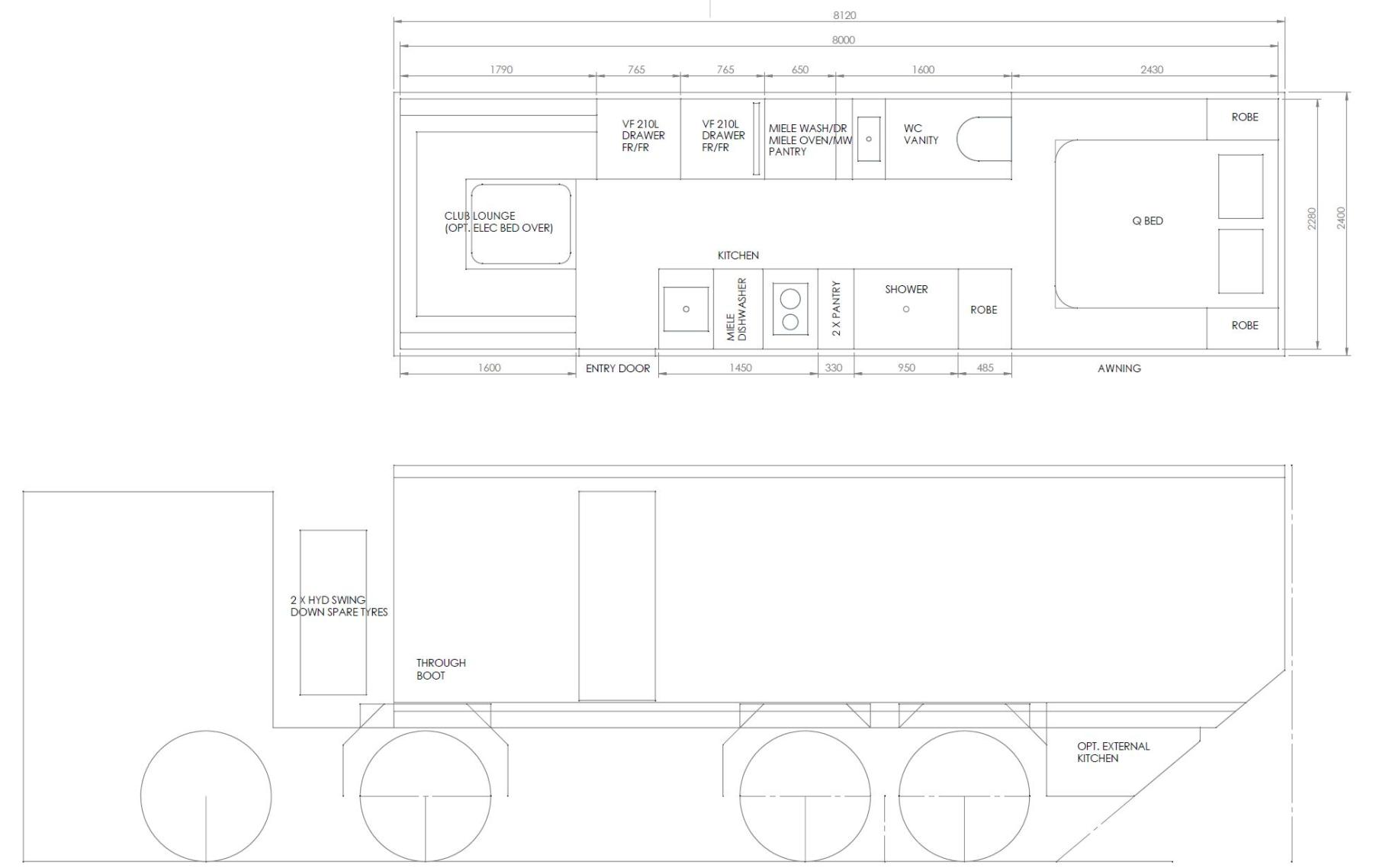 SLRV Commander 8x8 Expedition Vehicle