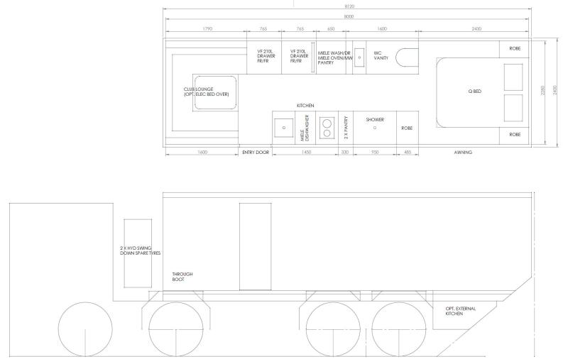 SLRV Commander 8x8 Expedition Vehicle