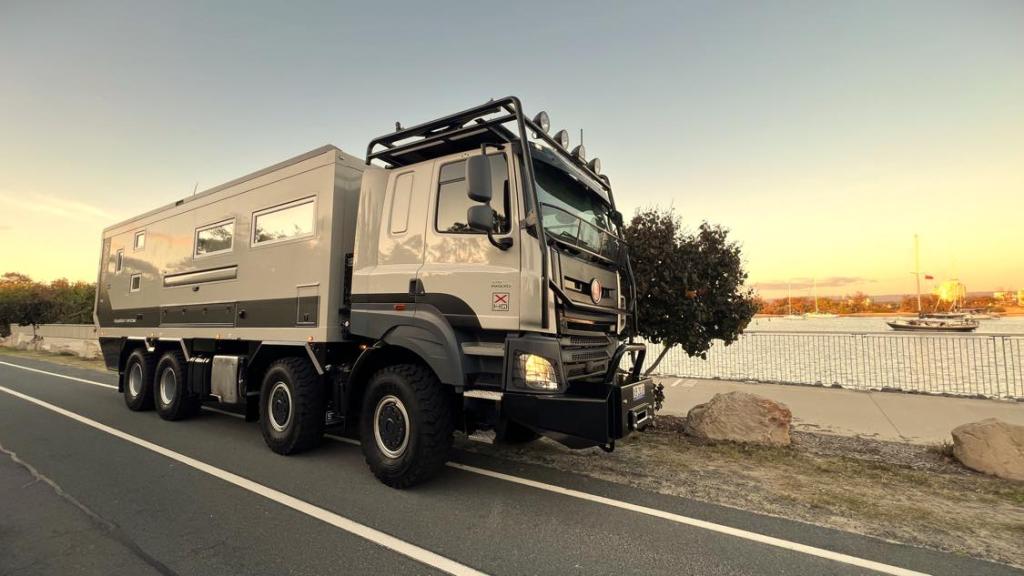 The SLRV Tatra Phoenix 8x8 Delivery | SLRV Expedition Vehicles