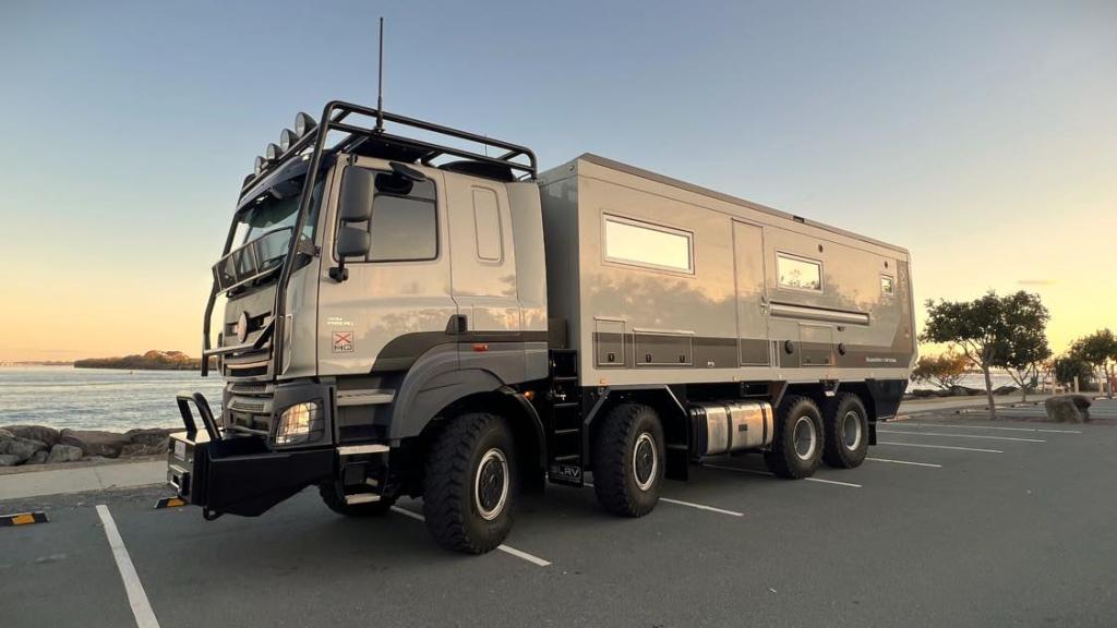 The SLRV Tatra Phoenix 8x8 Delivery | SLRV Expedition Vehicles