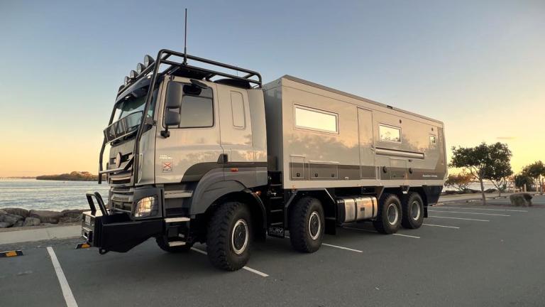 The SLRV Tatra Phoenix 8x8 Delivery | SLRV Expedition Vehicles